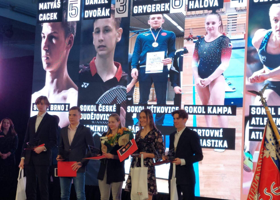 Sokol roku 2021 - 3. místo pro Daniela Dvořáka - Badmintonový oddíl
