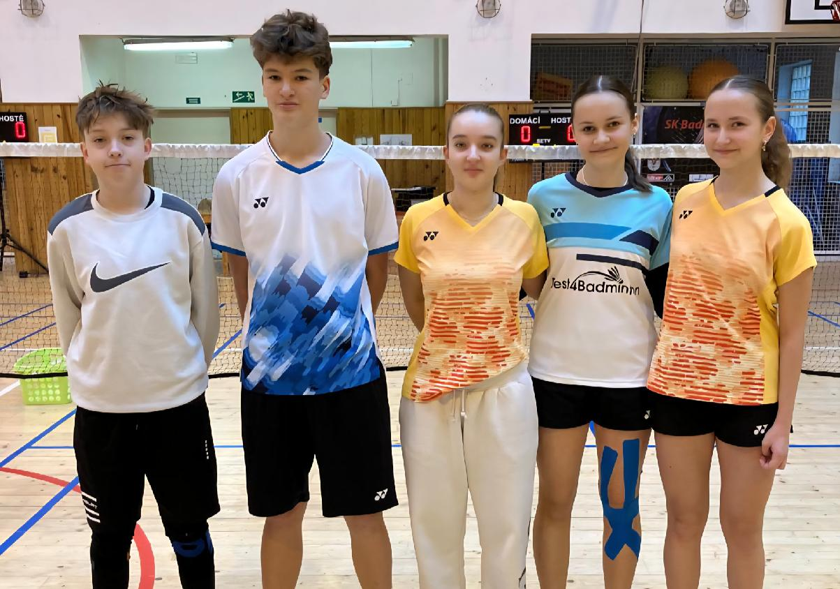 GPD U17 kvalifikační (29.11.2025) Tábor - Badmintonový oddíl